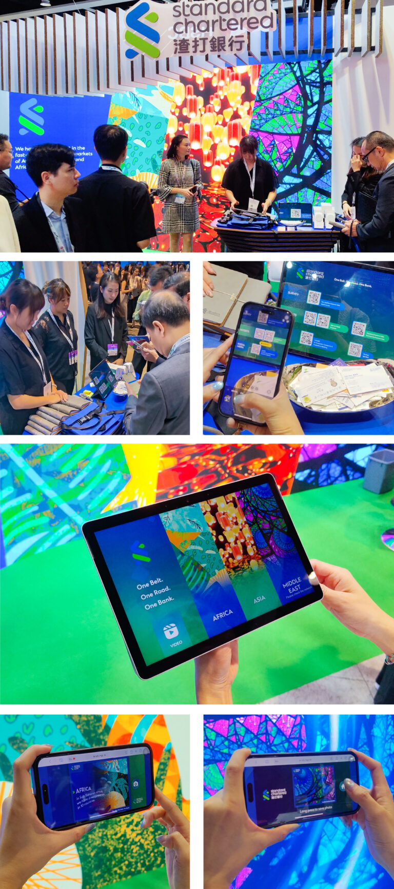 Standard Chartered Bank - Interactive Curved LED Wall | MGV