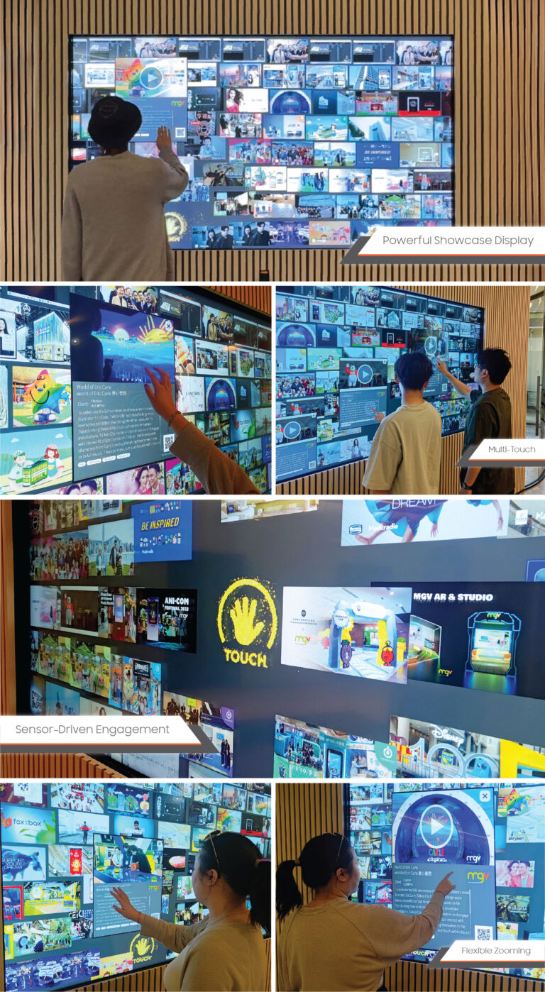 VDG Interactive Info Wall | MGV